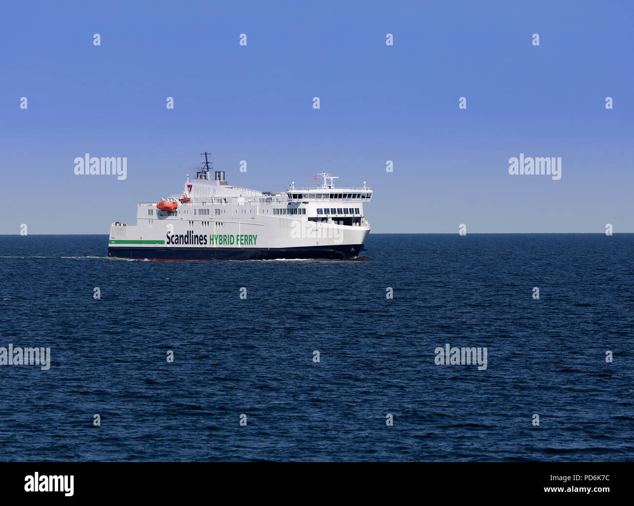 M/V Berlin hybrid ferry on the Rostock-Gedser route Stock Photo - Alamy