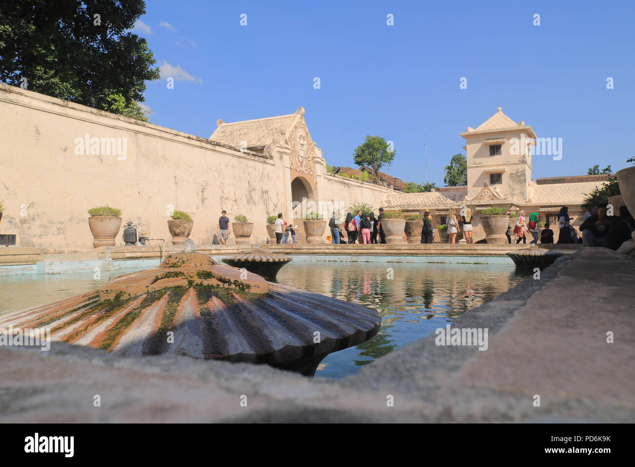 taman sari water castle, yogyakarta, indonesia Stock Photo - Alamy