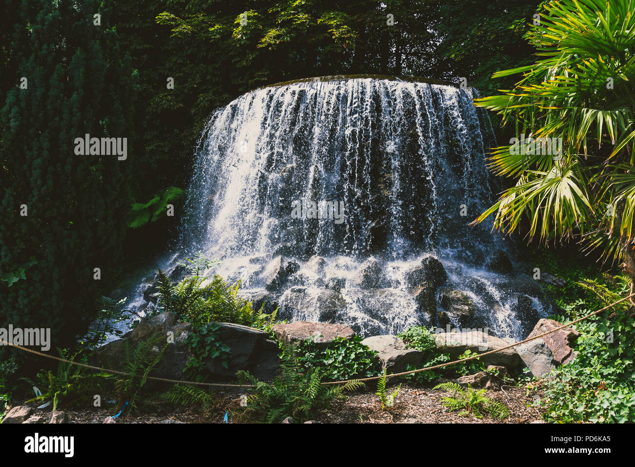 Iveagh gardens waterfall hi-res stock photography and images - Alamy