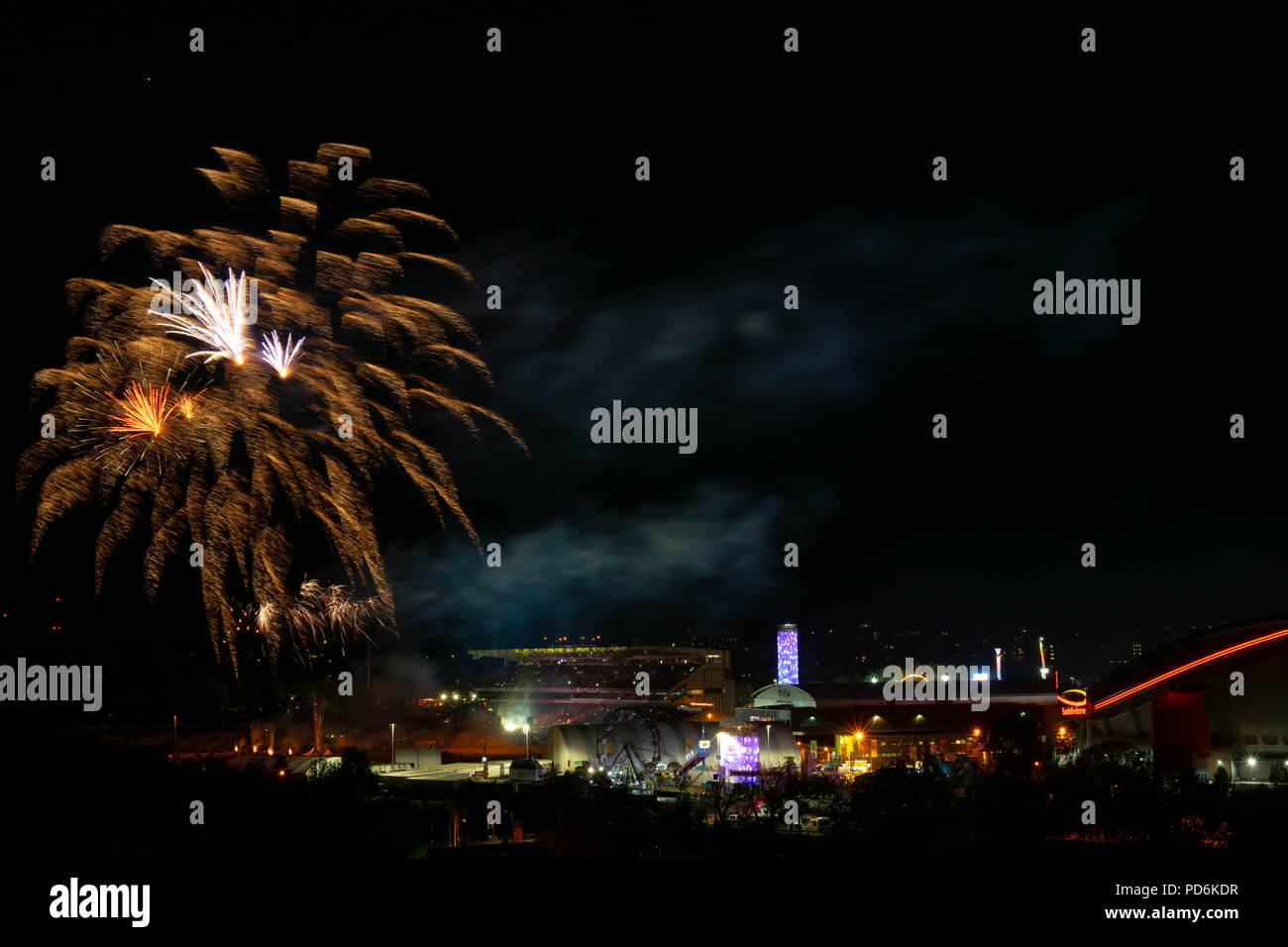Calgary stampede grandstand hi-res stock photography and images - Alamy