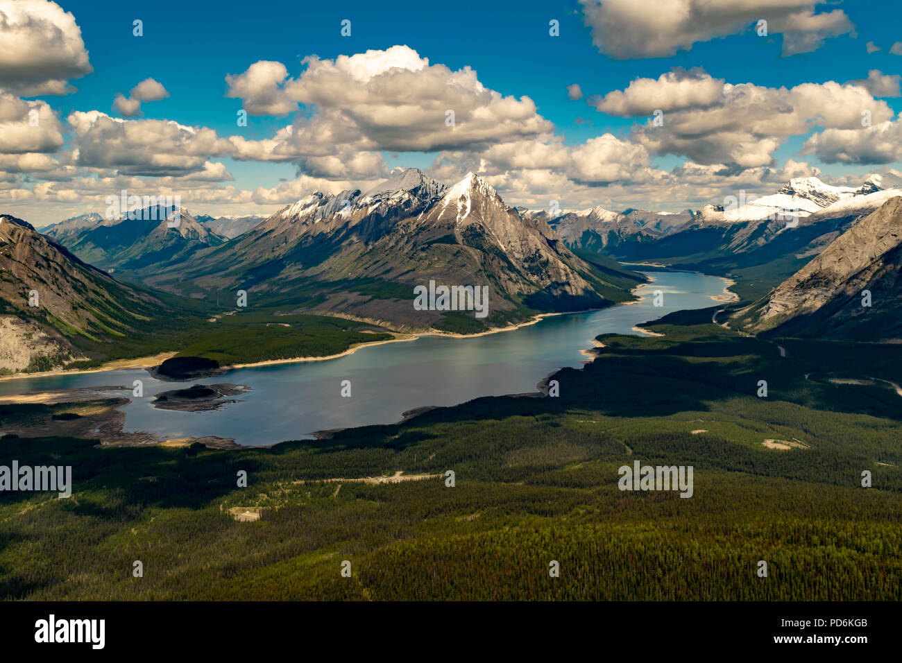 Spray lakes reservoir hi-res stock photography and images - Alamy
