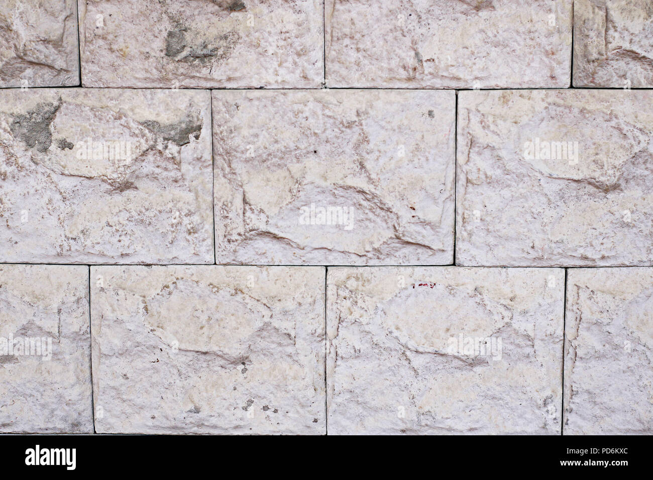 White tiled stone wall texture background with space for text Stock ...