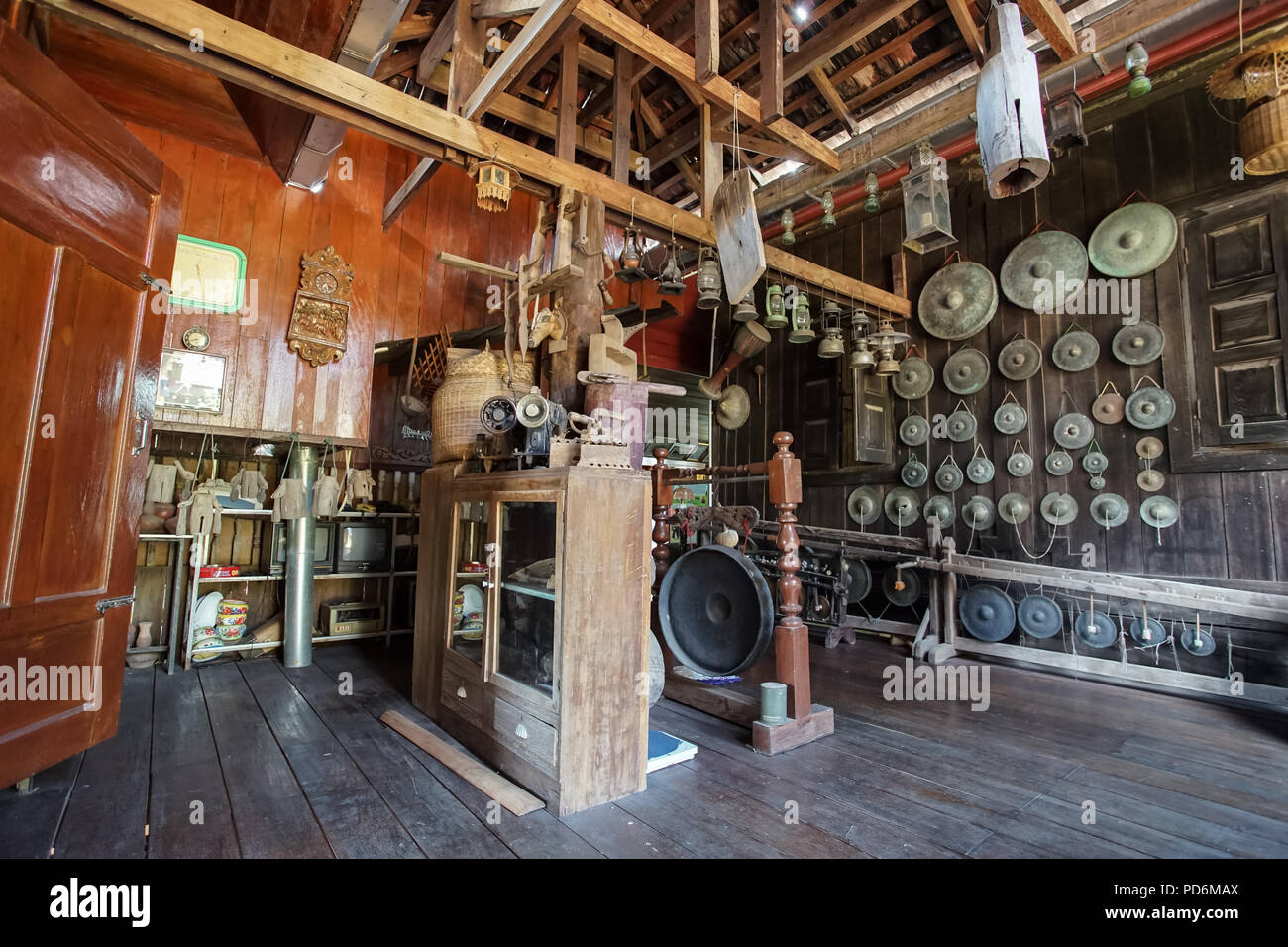 PHAYAO, THAILAND - May 11, 2018: The most beautiful temple in Phayao ...