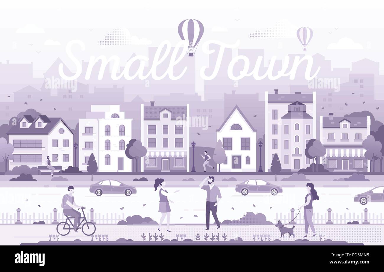 Summer city graphic Stock Vector Images - Alamy