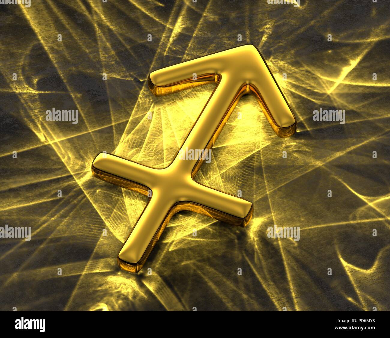 Gold zodiac hi-res stock photography and images - Alamy