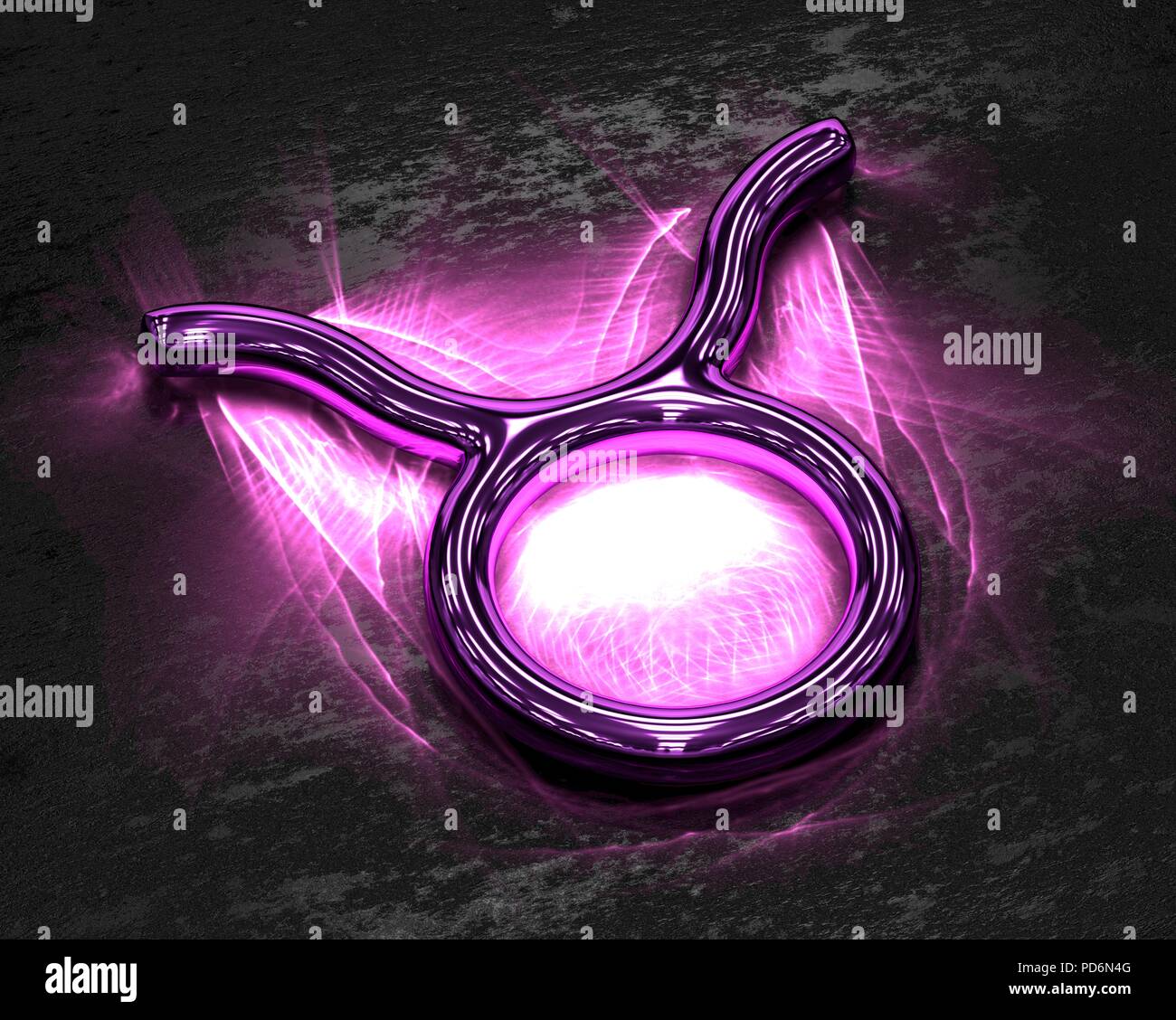 Taurus illustration jewelry hi-res stock photography and images - Alamy