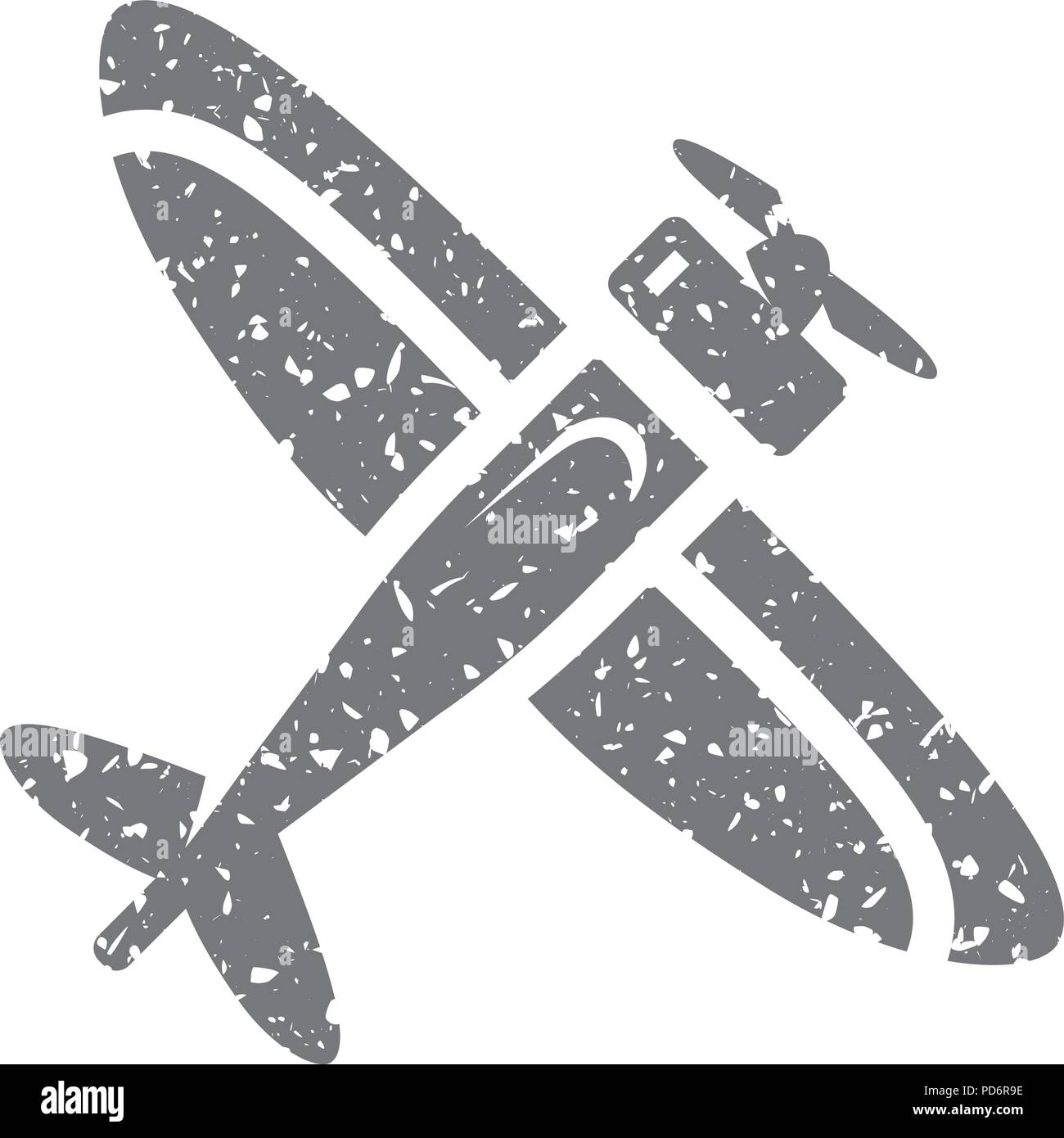 Old military airplane aircraft Cut Out Stock Images & Pictures - Alamy