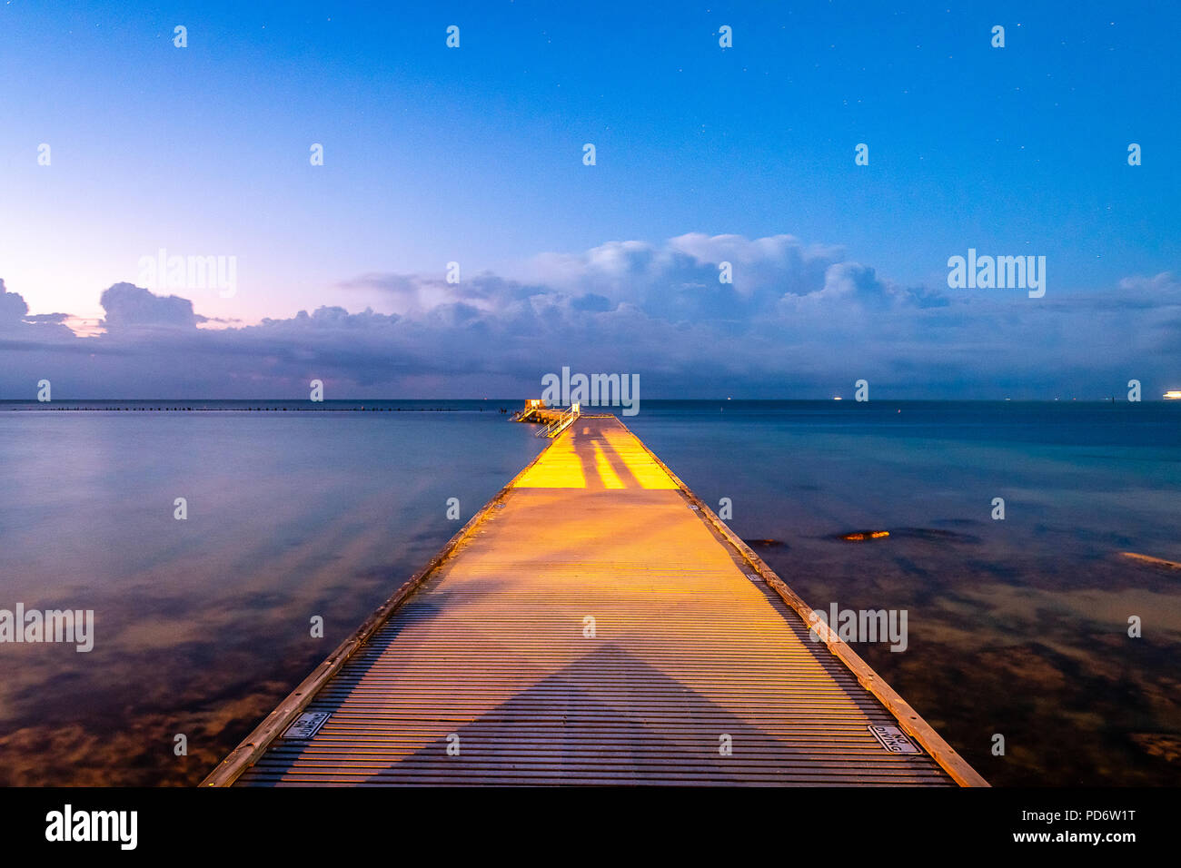 Higgs beach pier hi-res stock photography and images - Alamy