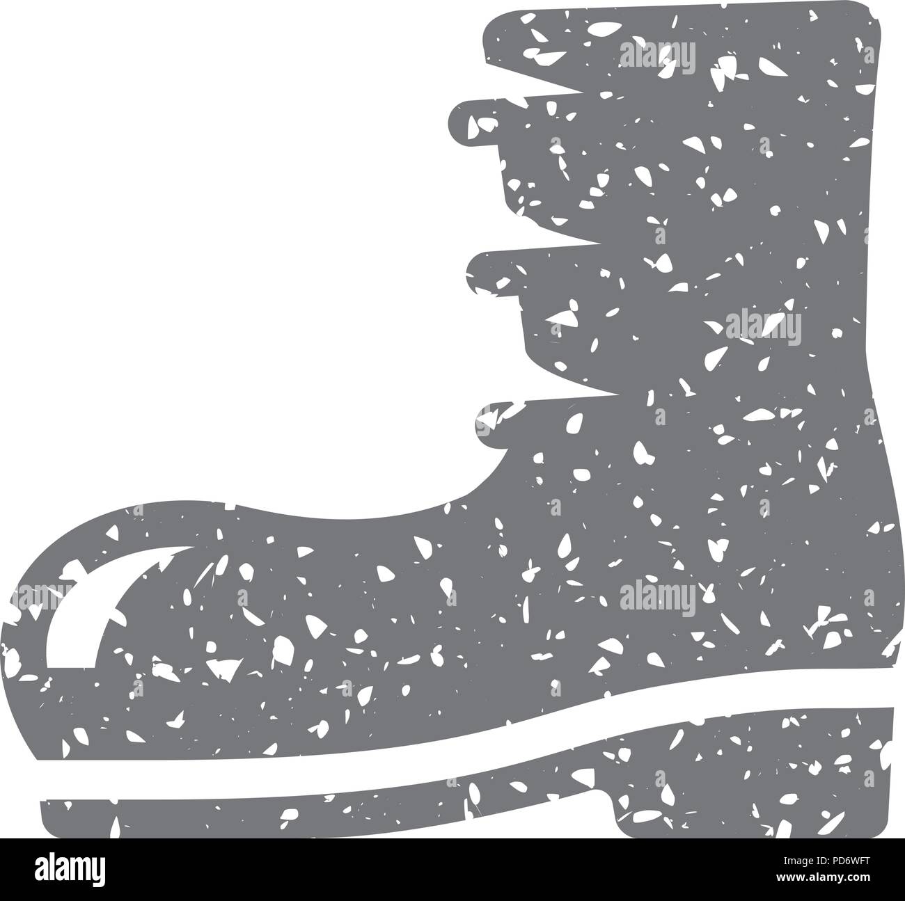 Dirty boot Stock Vector Images - Alamy