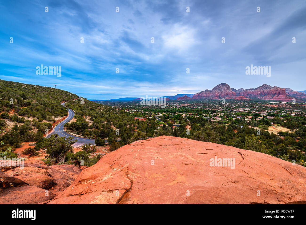 Sedona Airport Mesa Overlook Stock Photo - Alamy