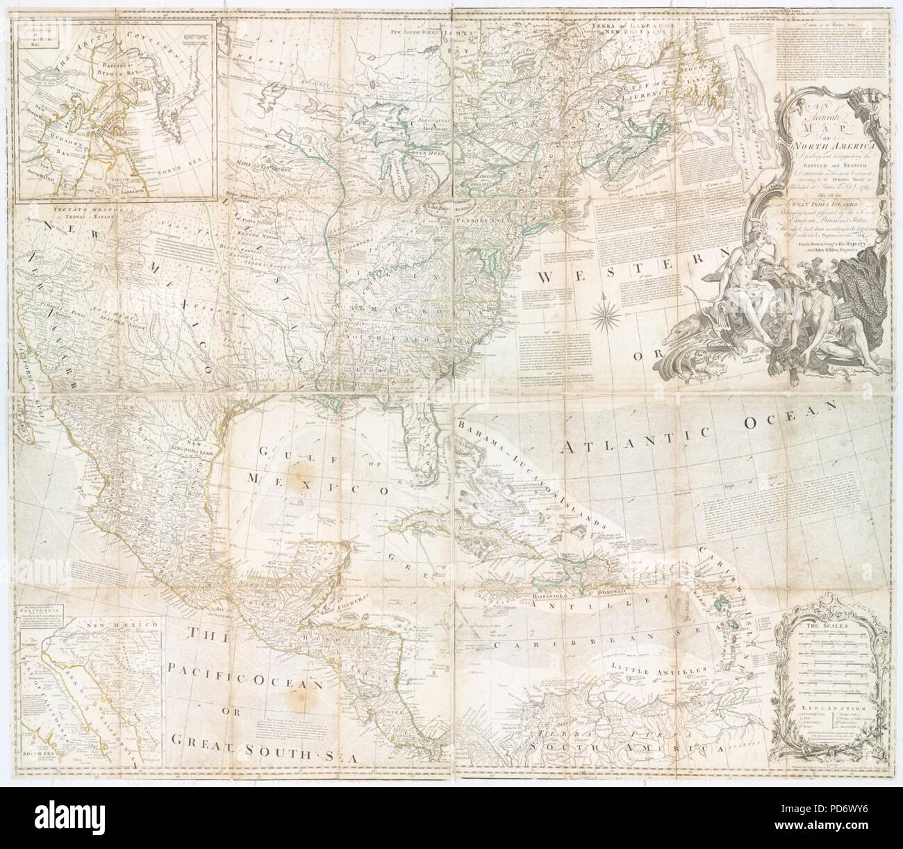 Treaty of paris map hi-res stock photography and images - Alamy