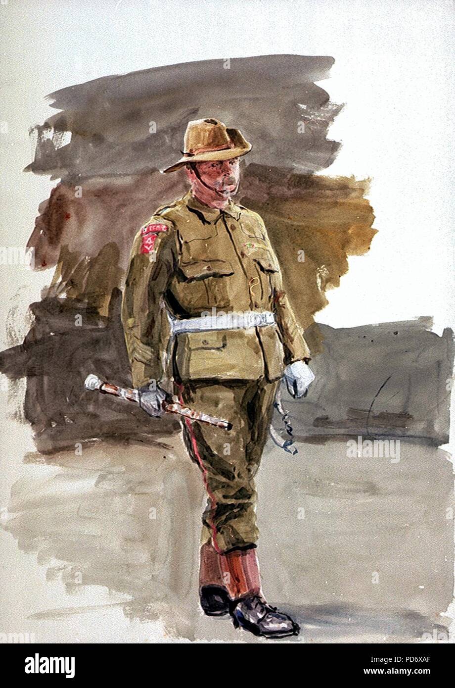 Army officer baton hi-res stock photography and images - Alamy