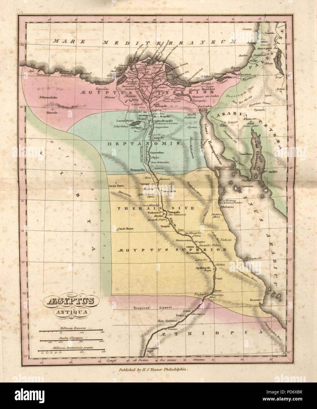 An atlas of ancient geography - comprehended in sixteen maps, selected ...