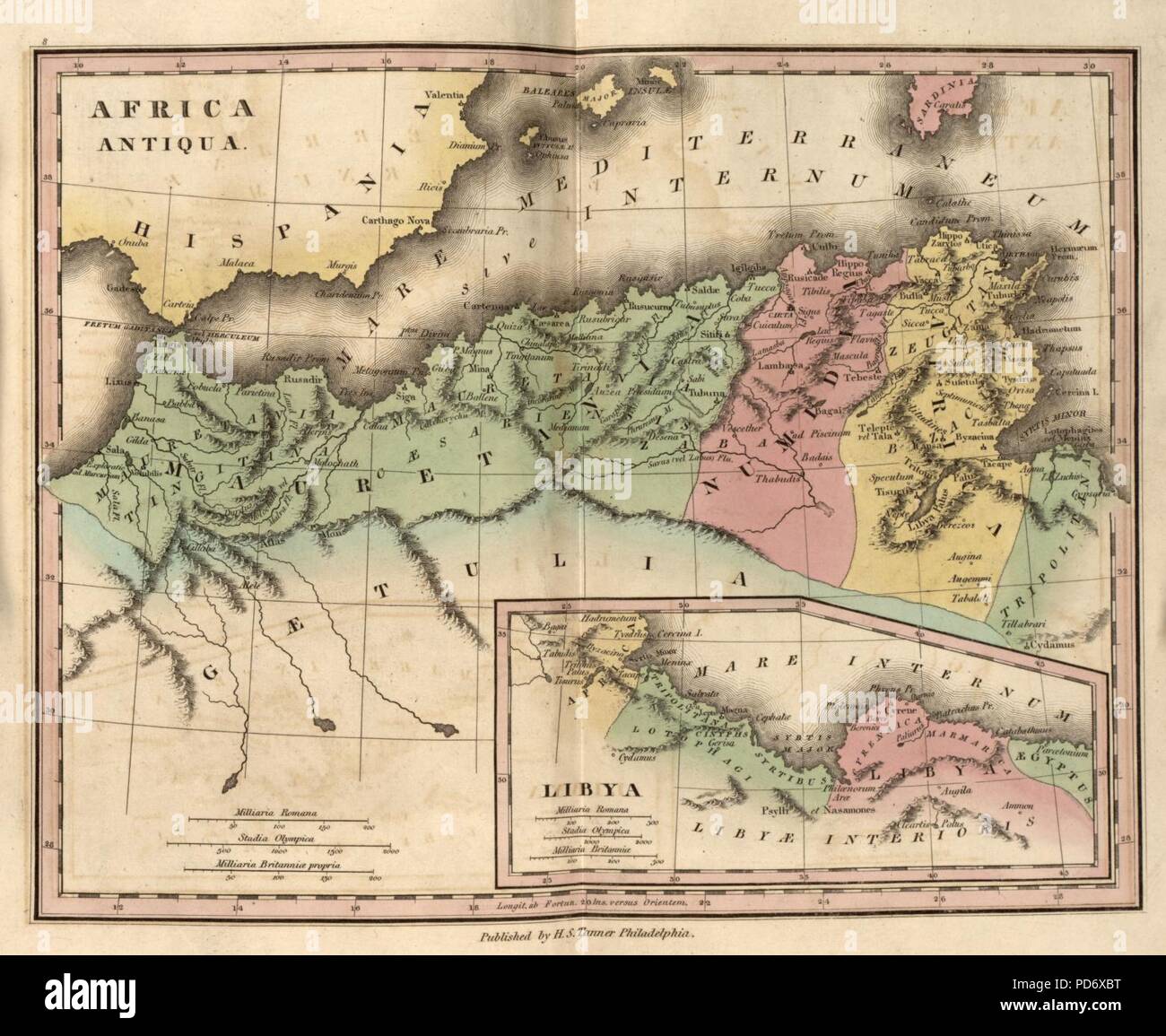 An atlas of ancient geography - comprehended in sixteen maps, selected ...