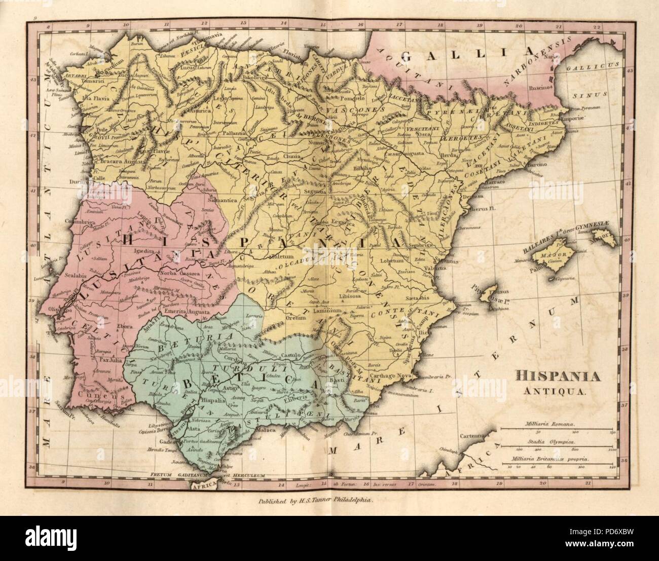 An atlas of ancient geography - comprehended in sixteen maps, selected ...