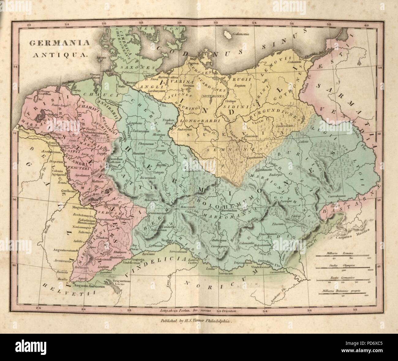An atlas of ancient geography - comprehended in sixteen maps, selected ...