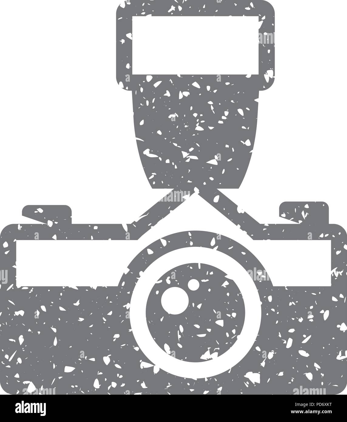 Grunge icon - Old camera Stock Vector Image & Art - Alamy