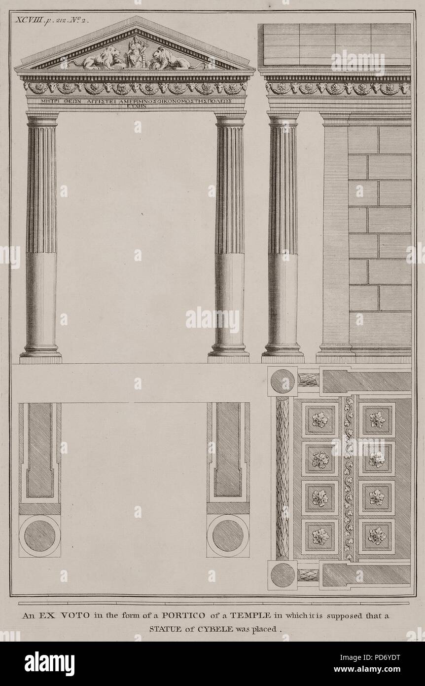 The temple of cybele hi-res stock photography and images - Alamy