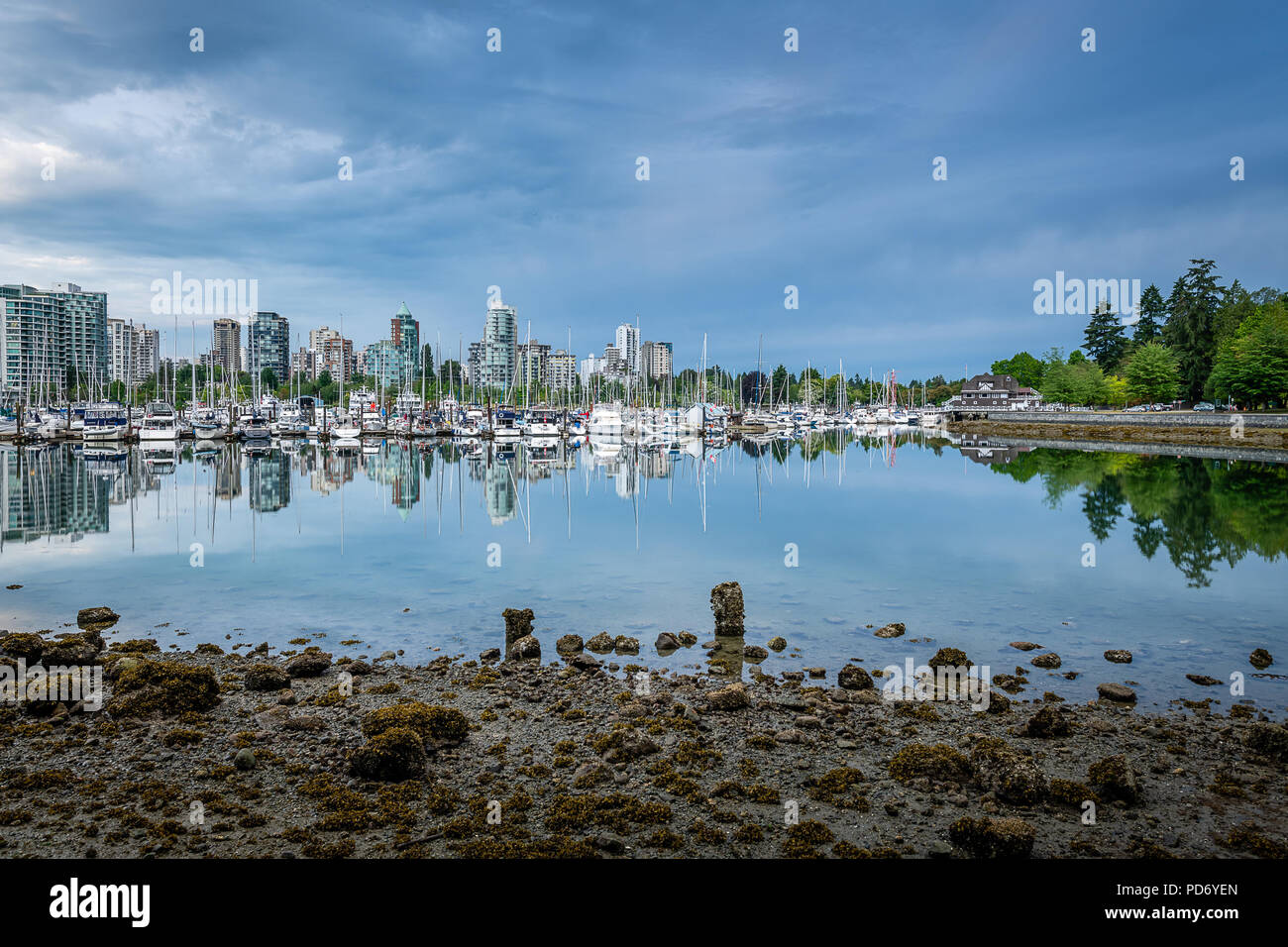 Stanley park vancouver seawall hi-res stock photography and images - Alamy