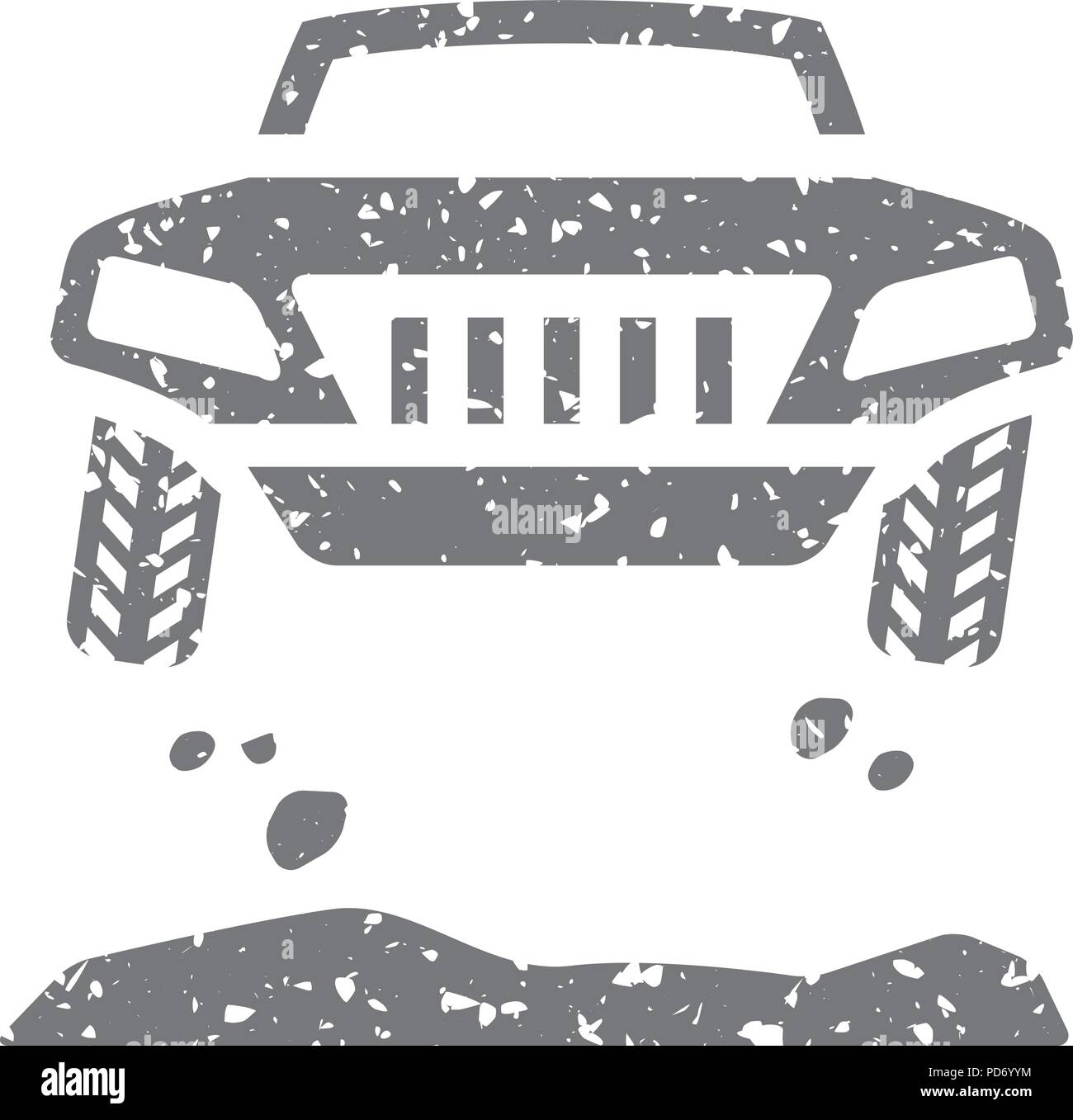 Grunge icon - Rally car Stock Vector Image & Art - Alamy