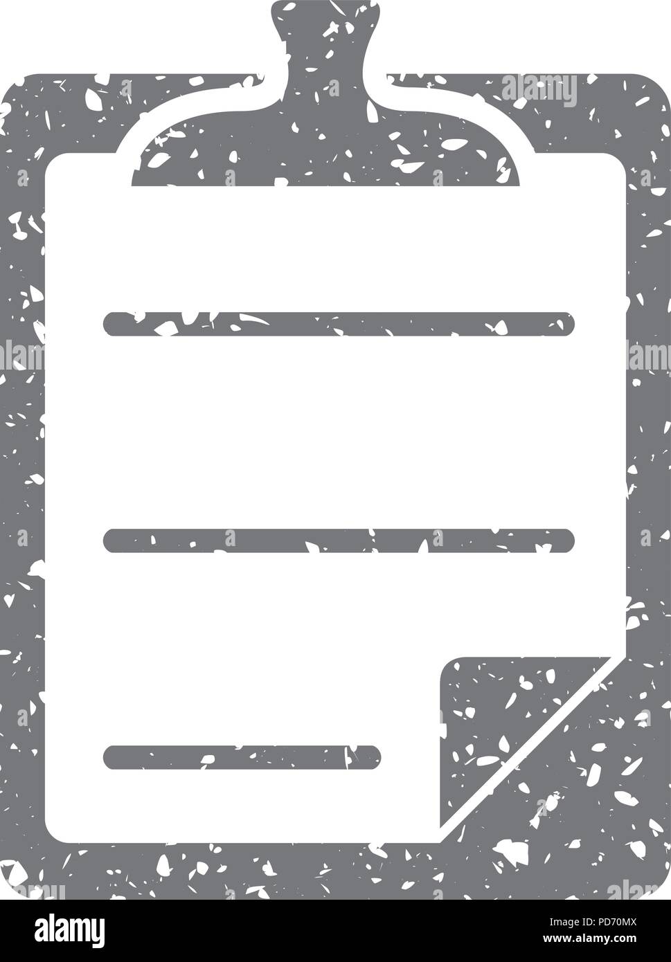 Grunge icon - Checklist Stock Vector Image & Art - Alamy