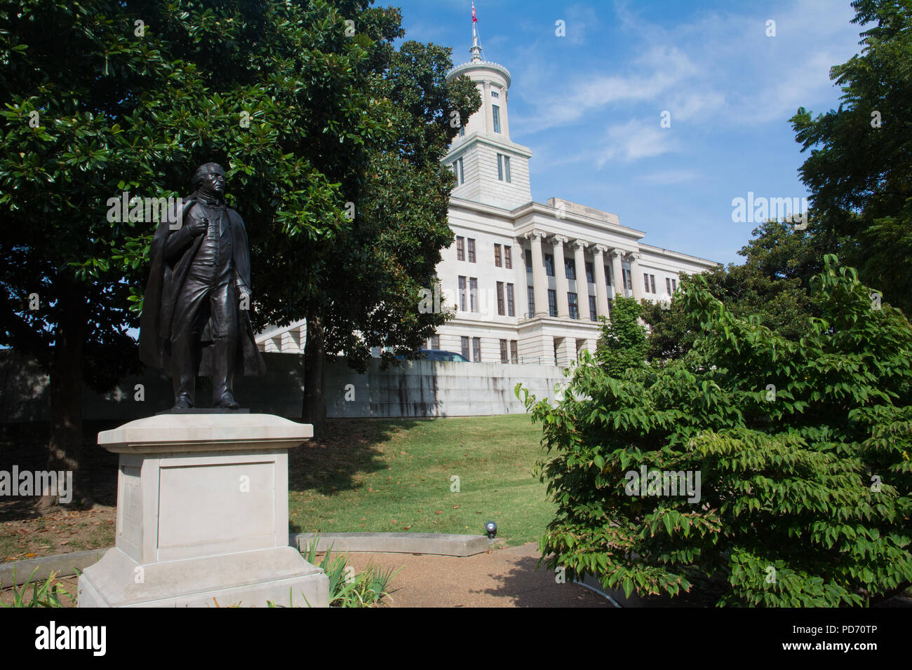 The Tennessee State Capitol Building, Nashville, Tennessee, USA Stock ...
