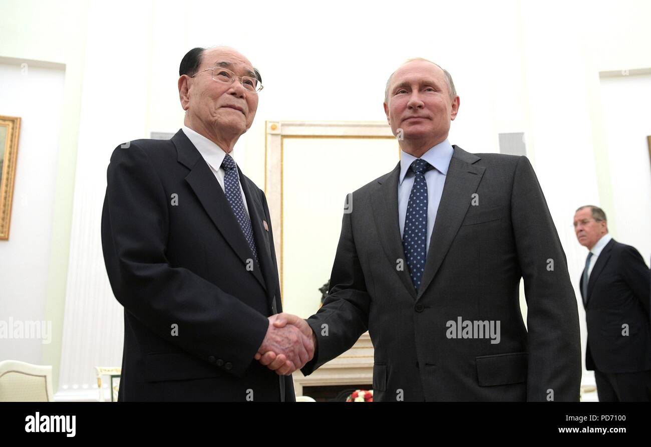 Russian President Vladimir Putin, right, holds a bilateral meeting with ...