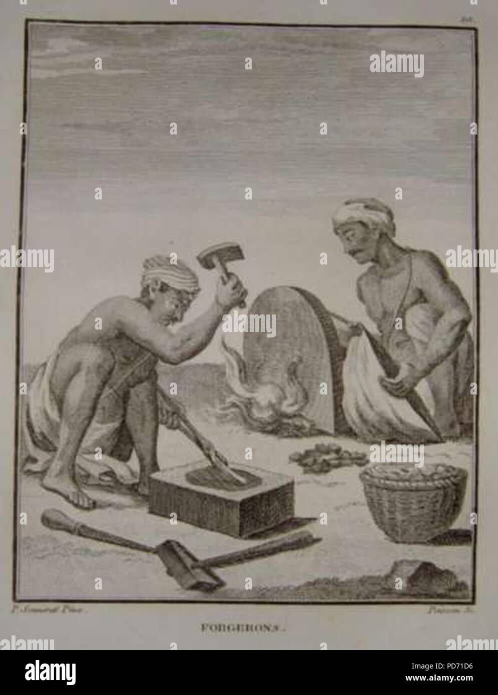 Vintage iron worker hi-res stock photography and images - Alamy