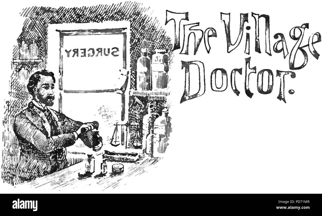 Old picture of doctor Black and White Stock Photos & Images - Alamy