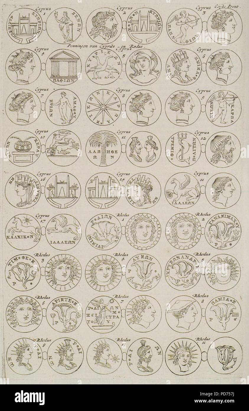 Ancient coins from Cyprus, Rhodes and other locations - Dapper Olfert ...