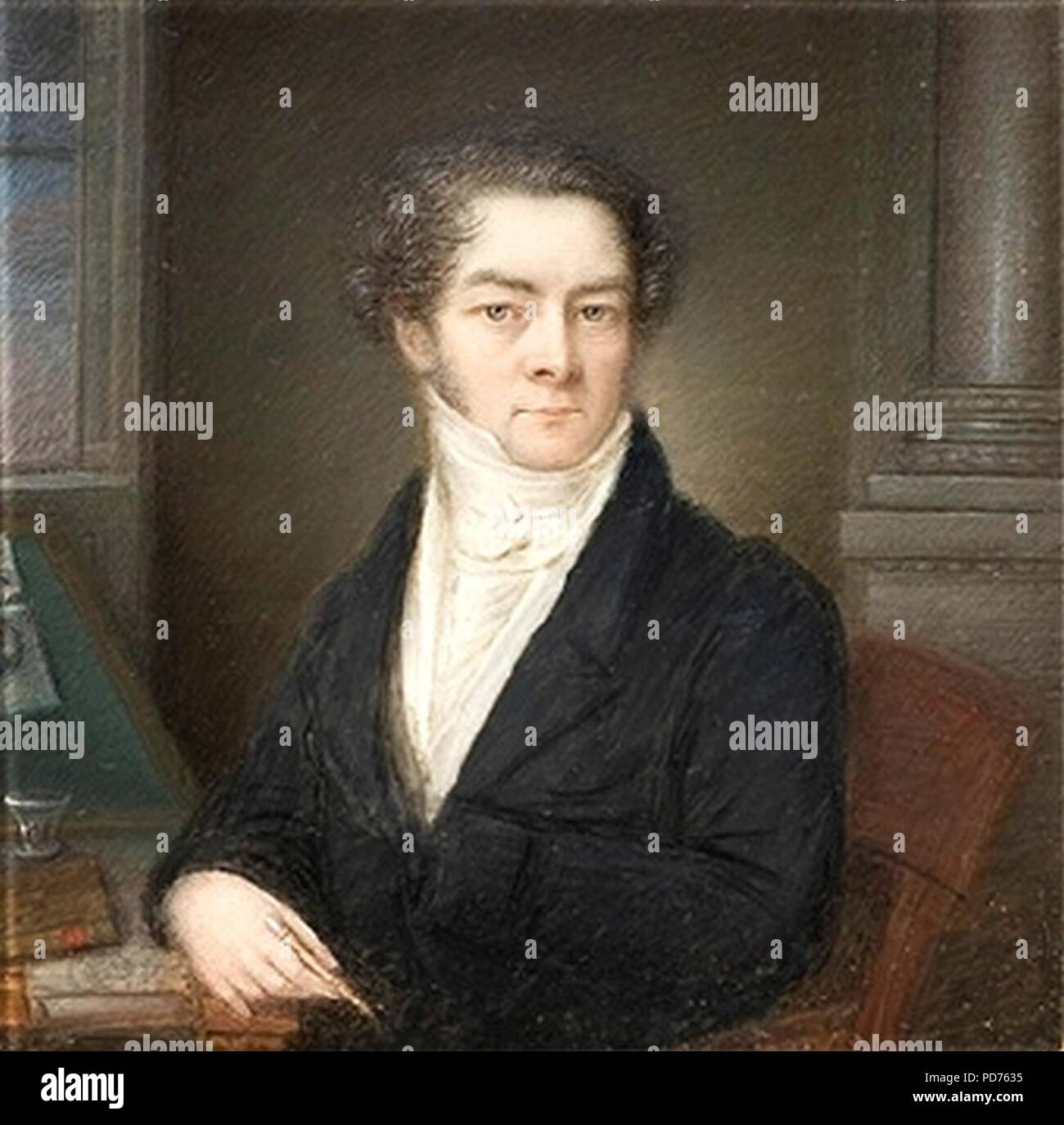 Anders Gustaf Anderson - selfportrait Stock Photo - Alamy