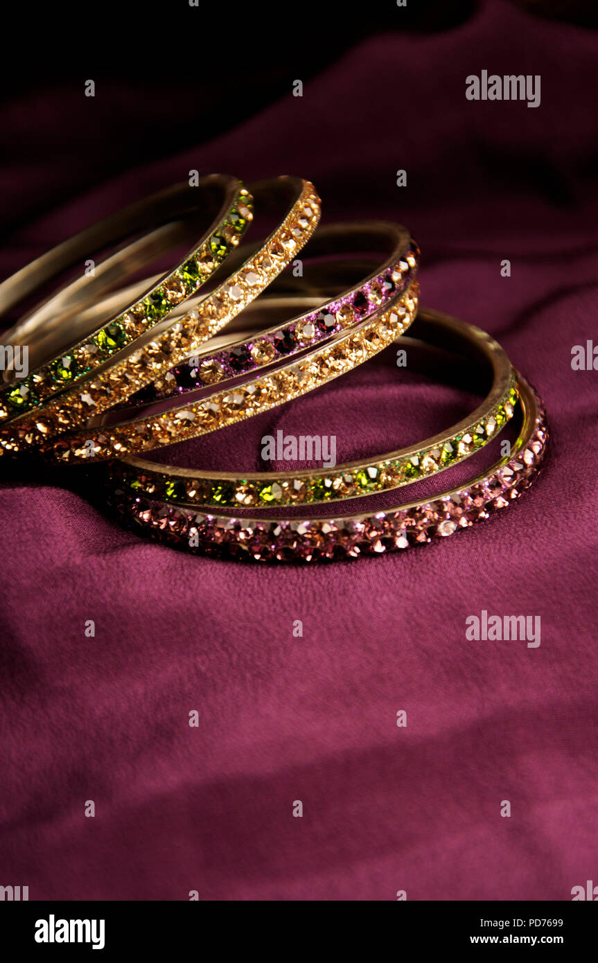 Diamond Bangles Indian Jewellery
