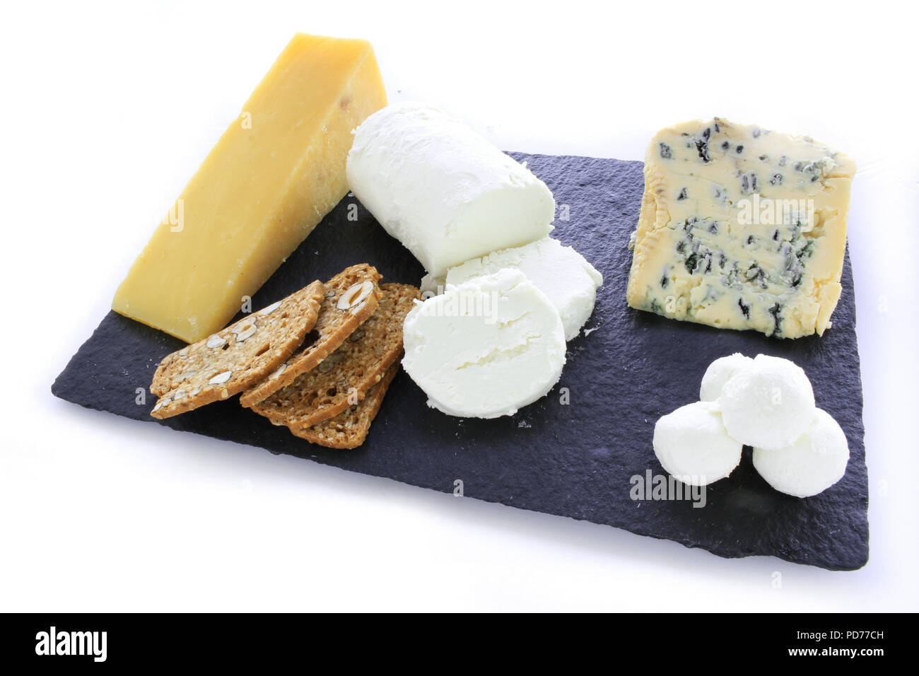 mixed cheese selection Stock Photo - Alamy