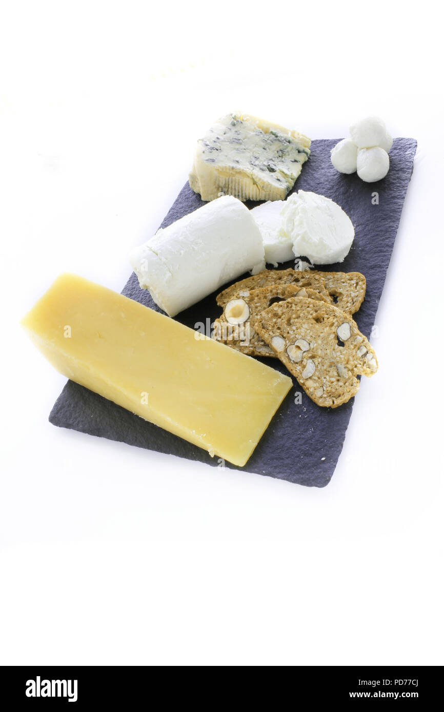 mixed cheese selection Stock Photo - Alamy
