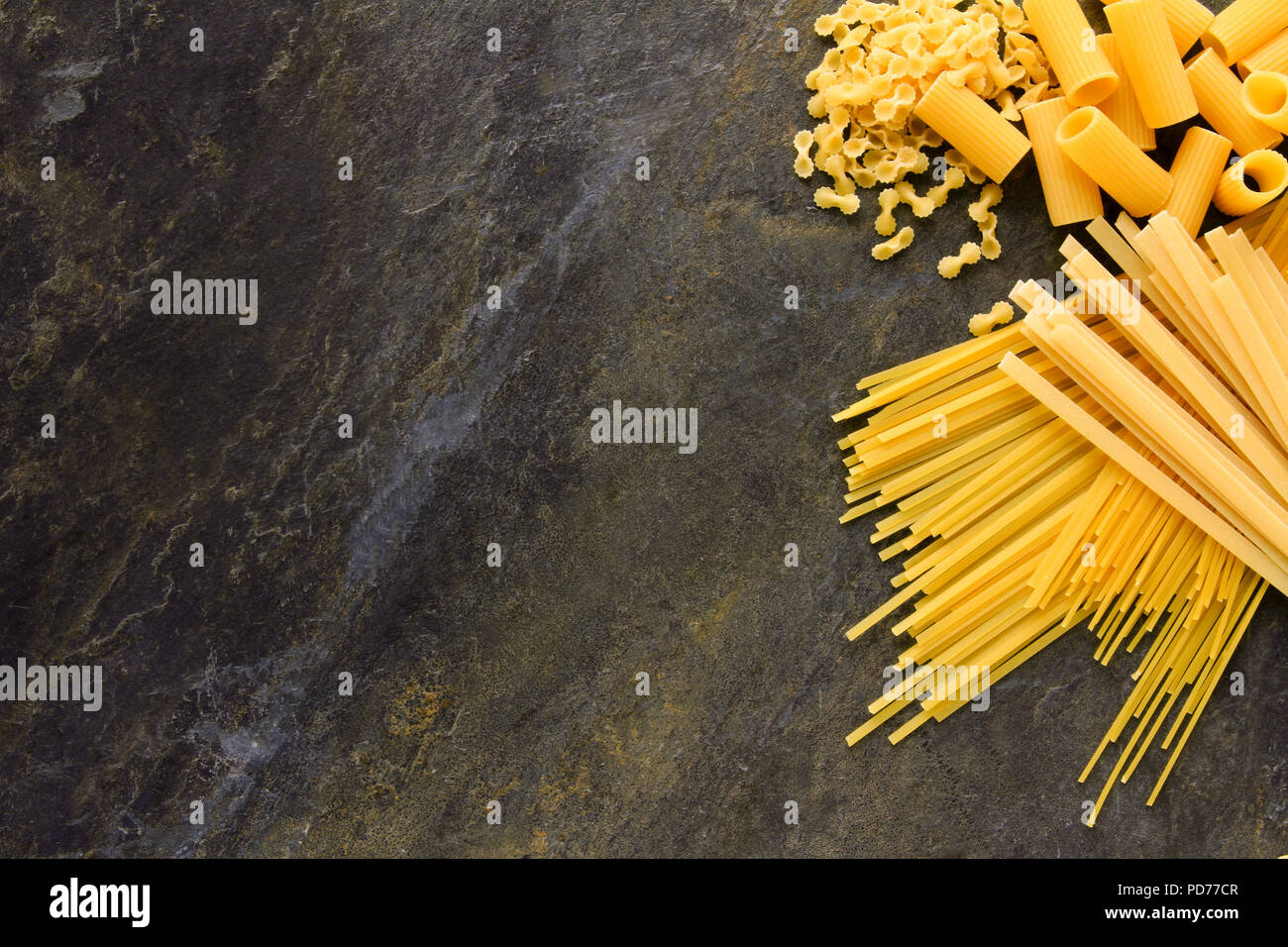 fresh uncooked pasta Stock Photo - Alamy