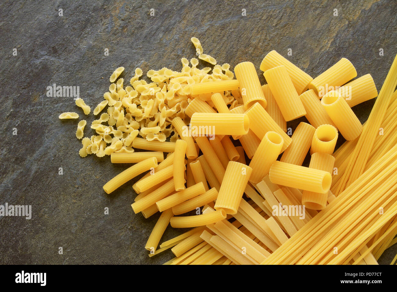 fresh uncooked pasta Stock Photo - Alamy