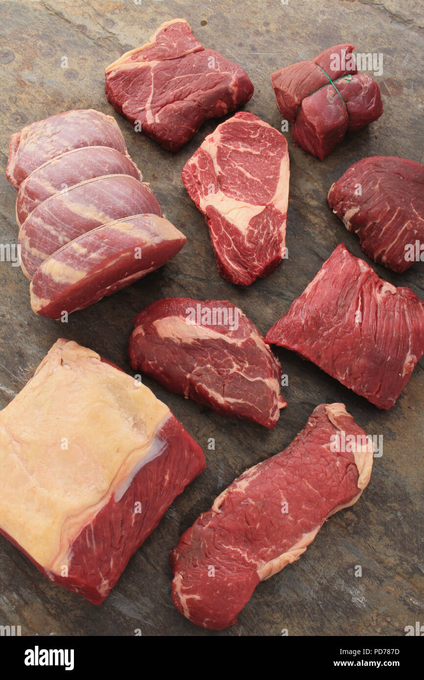 aged beef steak cut Stock Photo - Alamy