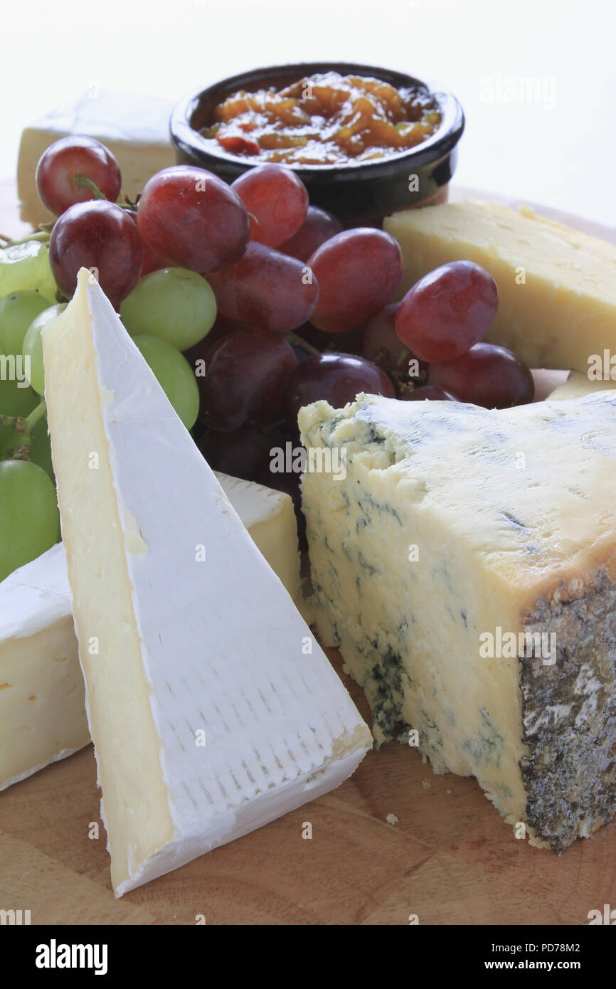 mixed cheese selection Stock Photo - Alamy