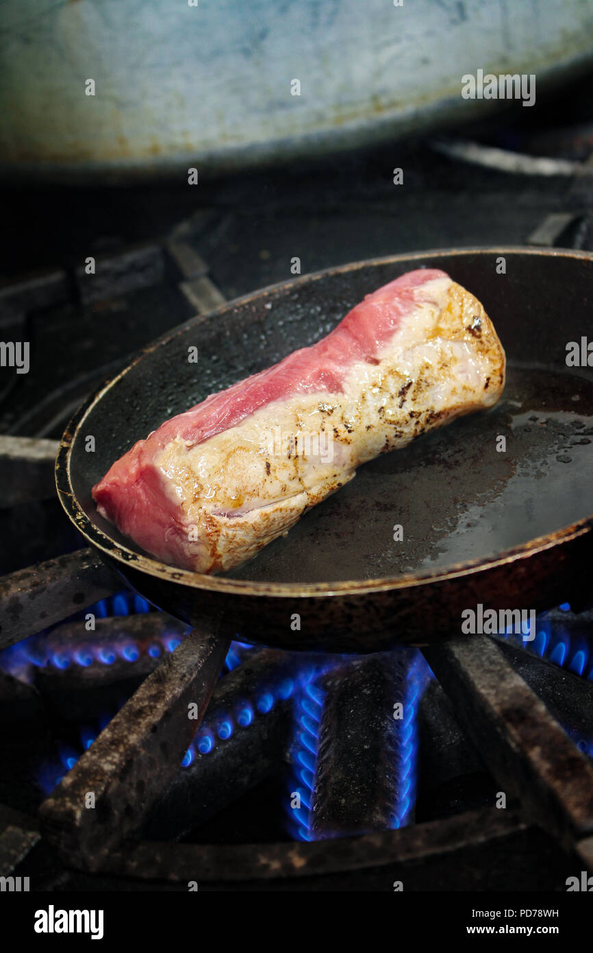 Griddle Pan Gas Hob High Resolution Stock Photography and Images - Alamy