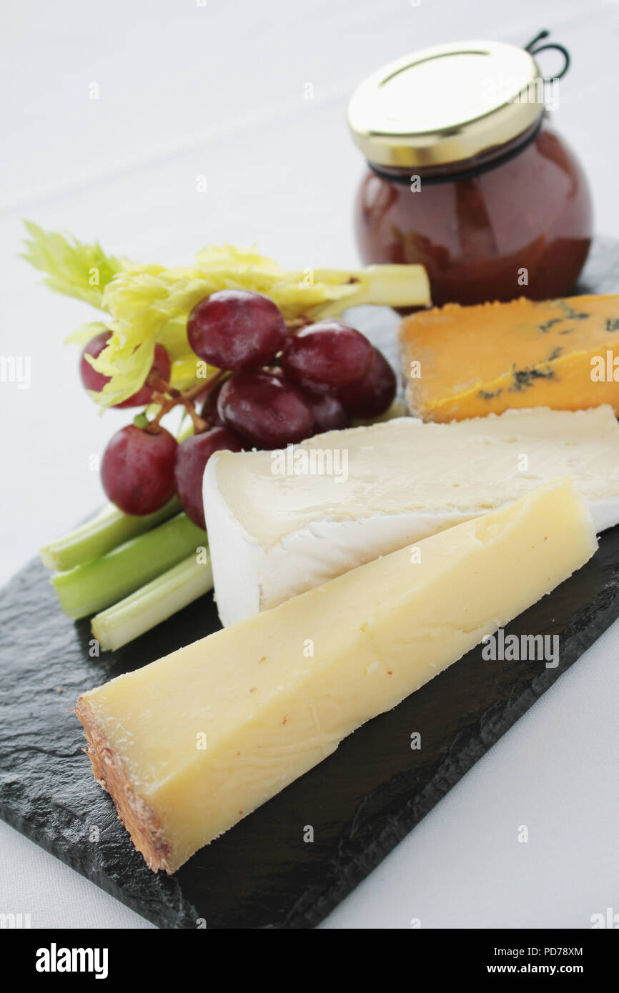 mixed cheese selection Stock Photo - Alamy