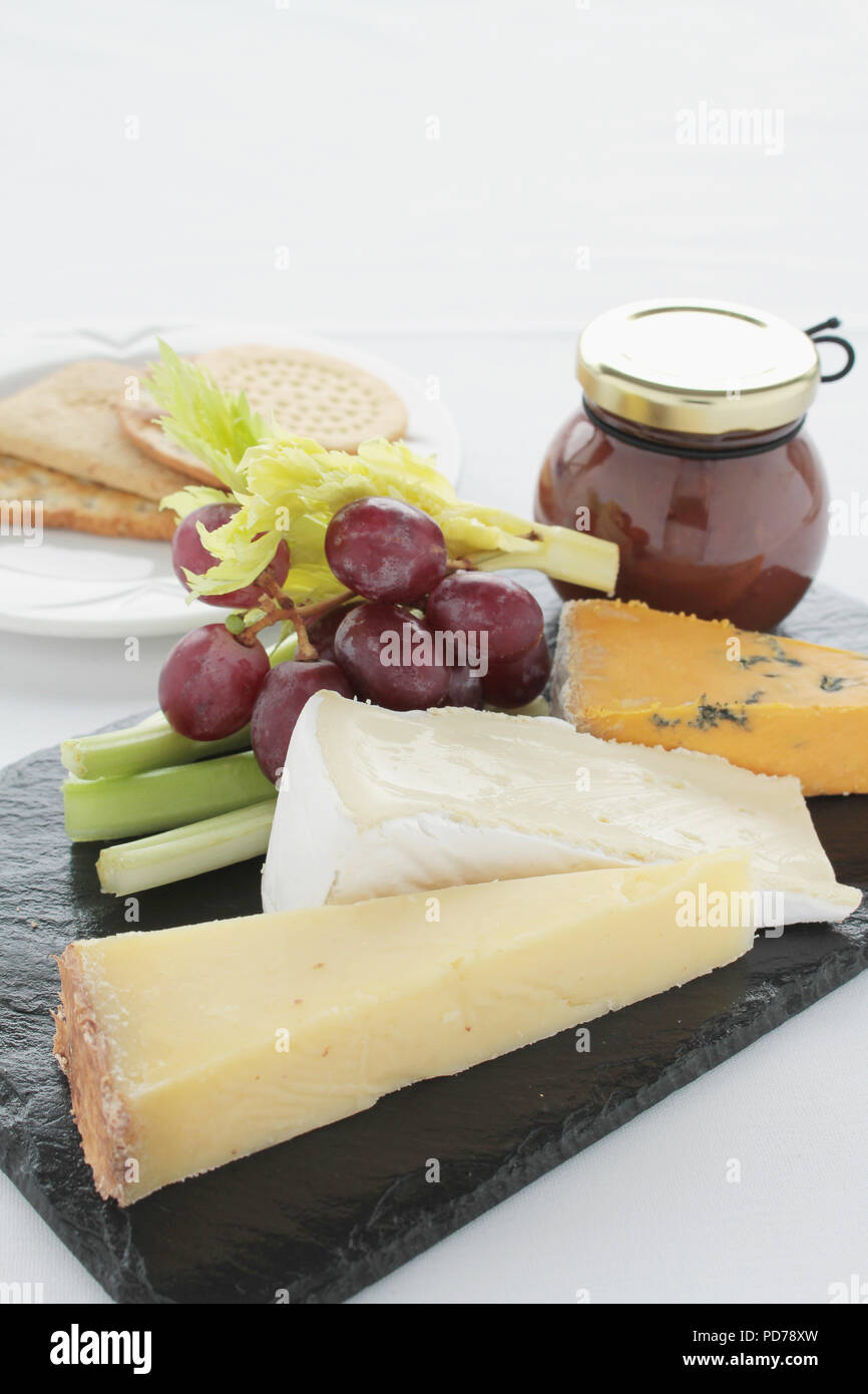 mixed cheese selection Stock Photo - Alamy