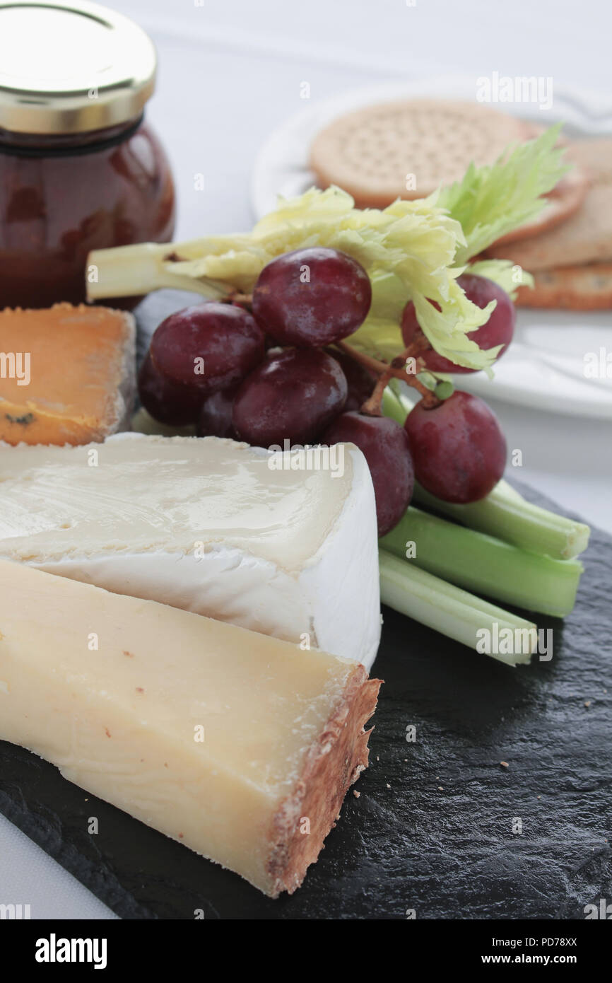 mixed cheese selection Stock Photo - Alamy