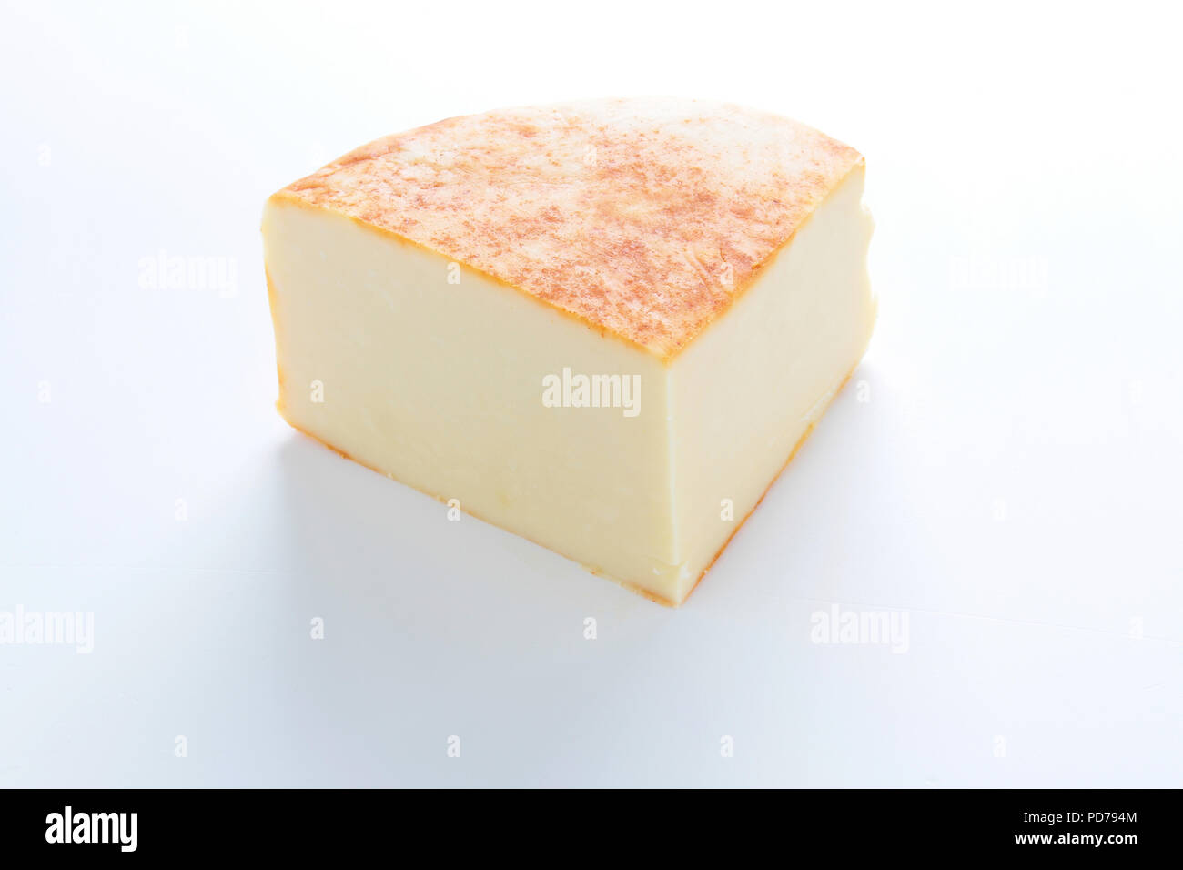 cheese portion isolated on white background Stock Photo - Alamy
