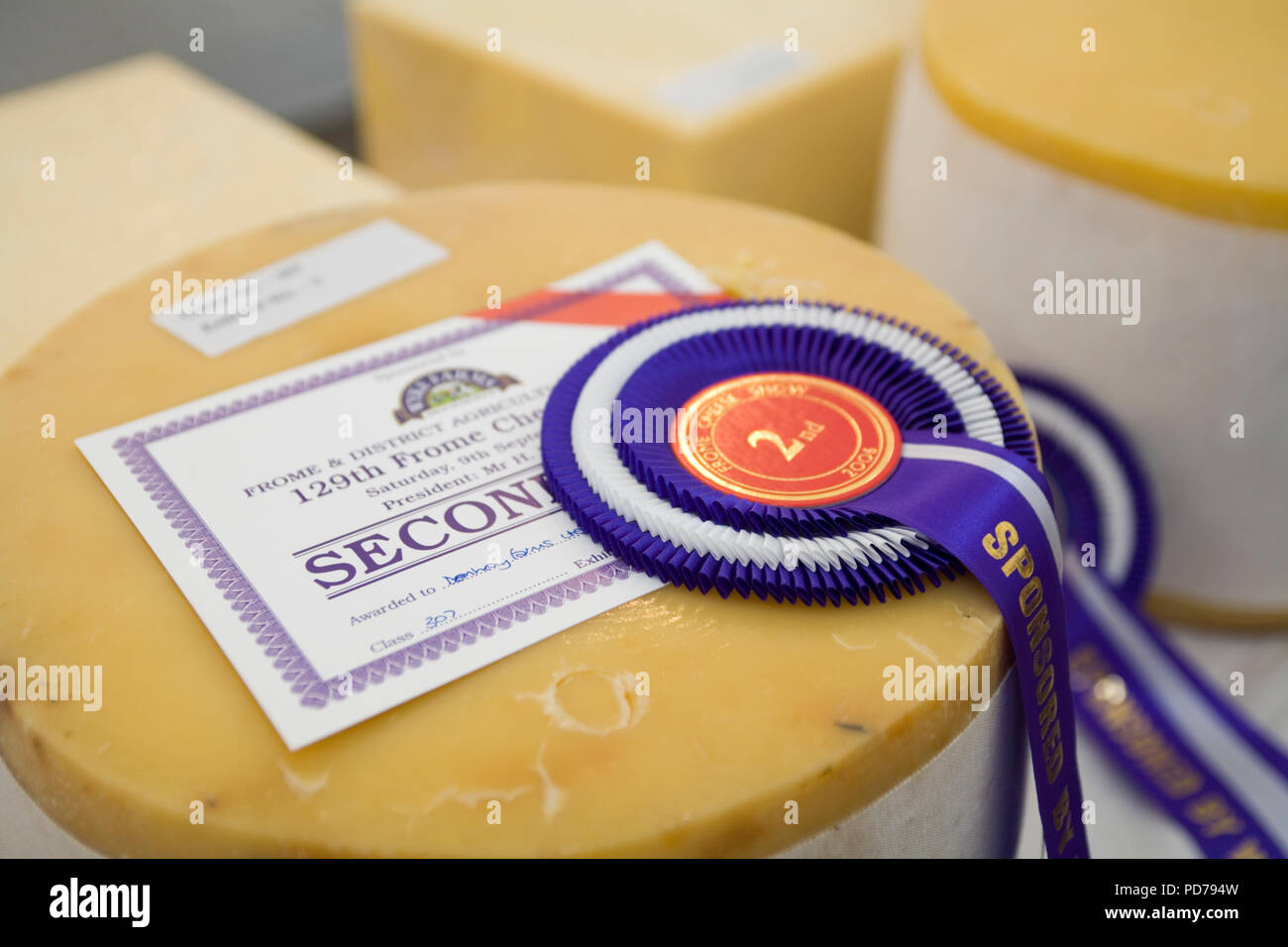 Award winning cheese Stock Photo - Alamy