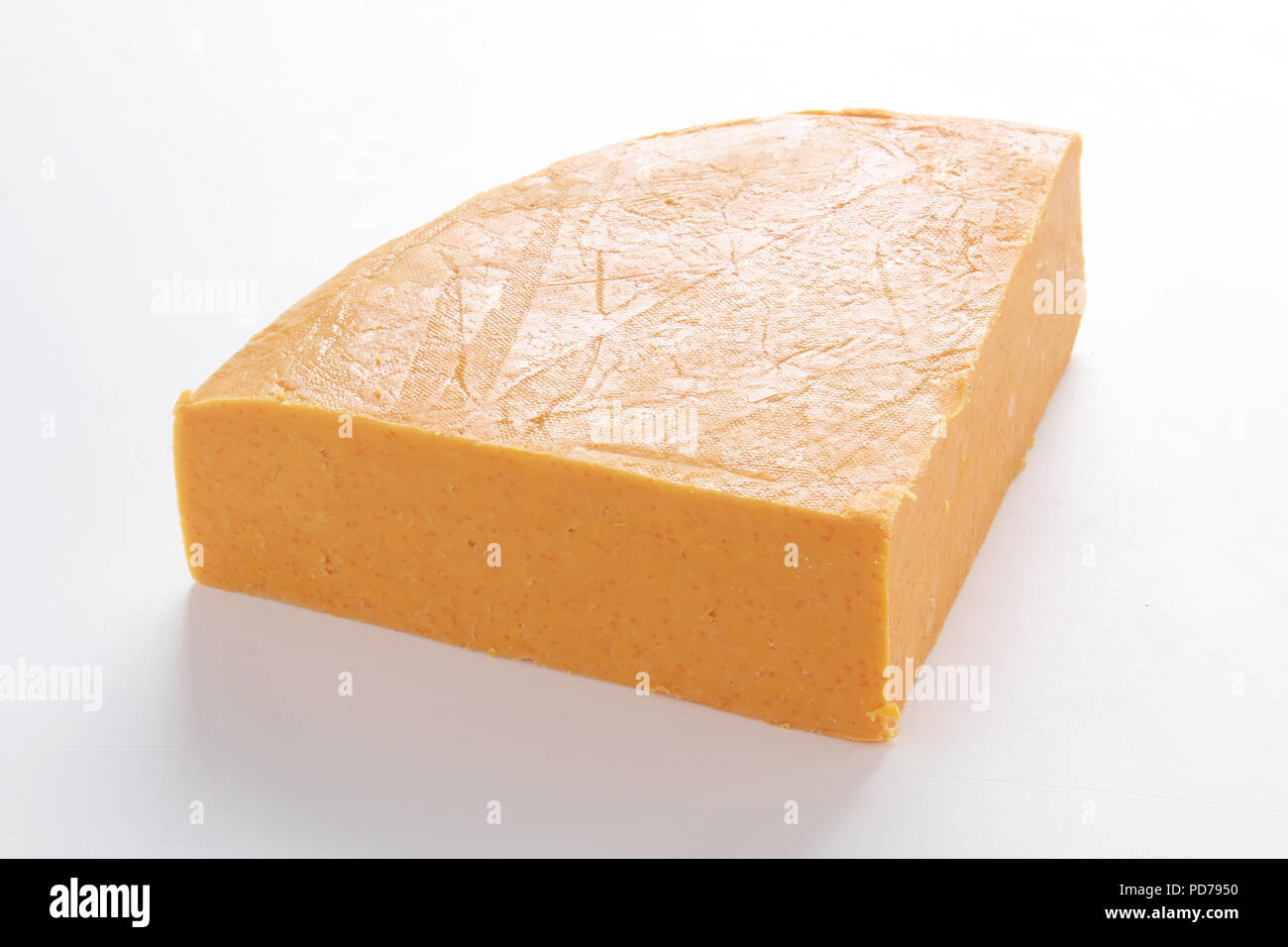 cheese portion isolated on white background Stock Photo - Alamy