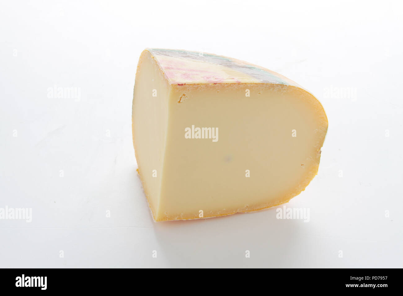 cheese portion isolated on white background Stock Photo - Alamy