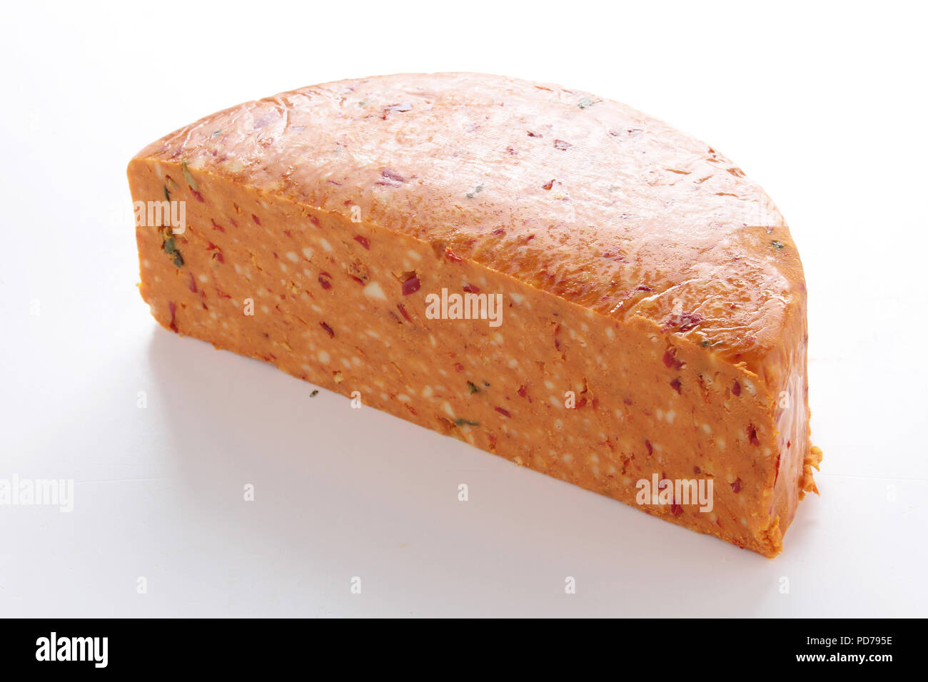 cheese portion isolated on white background Stock Photo - Alamy