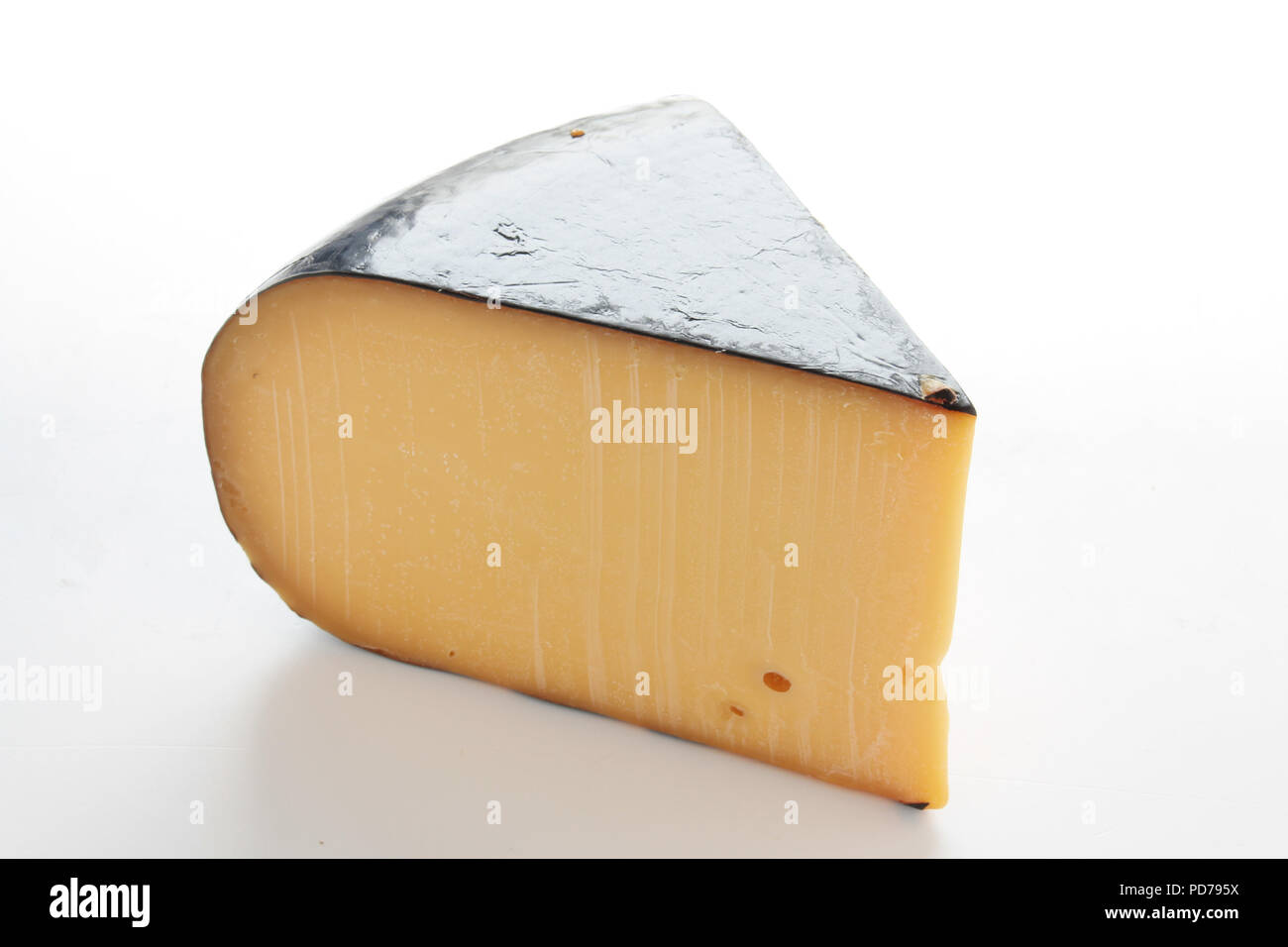 cheese portion isolated on white background Stock Photo - Alamy