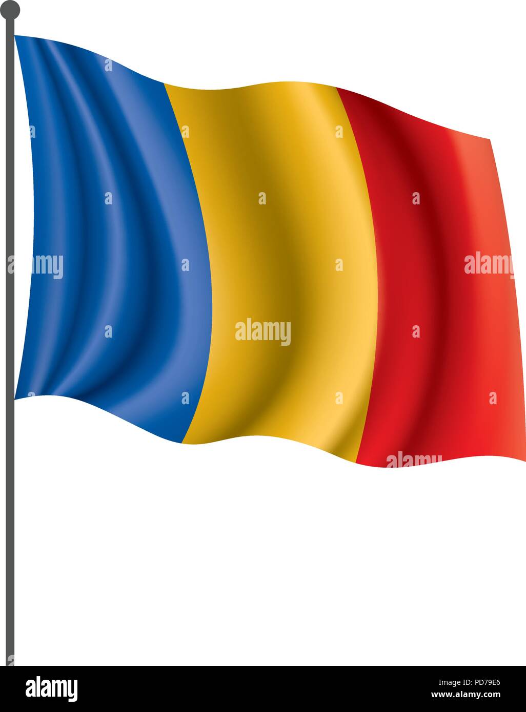 Chad flag, vector illustration Stock Vector Image & Art - Alamy