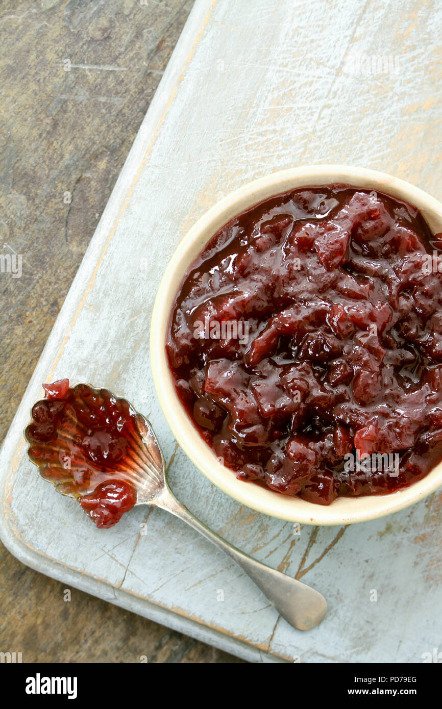 Red currant chutney hi-res stock photography and images - Alamy